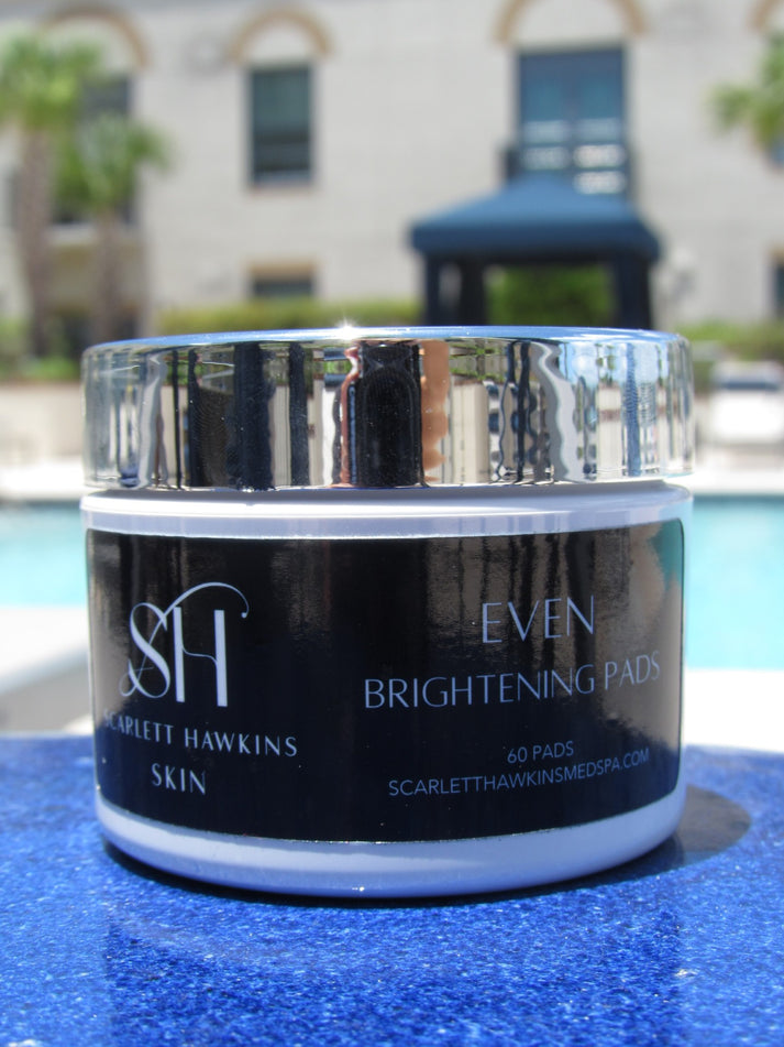SH SKIN EVEN Brightening Pads 2% Hydroquinone – Scarlett Hawkins
